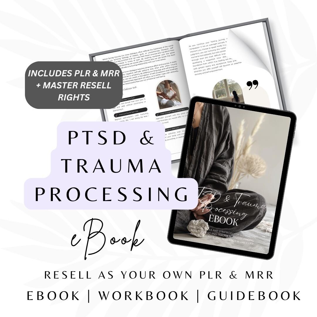 PTSD and Trauma Processing Ebook | Canva Template | Master Resell ...