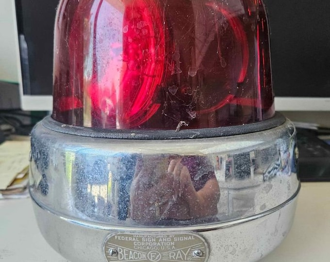 Federal Ray Beacon-ray Model 17A 12DC Rotating Bubble Light - Etsy