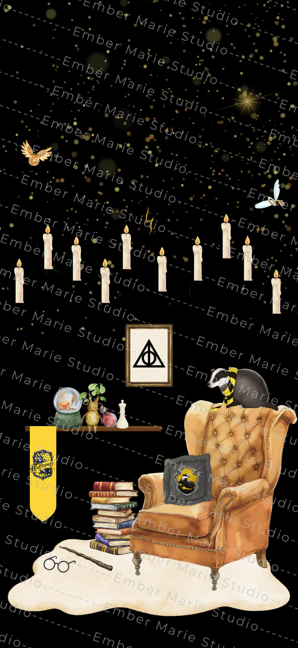 Harry Potter Lock Screen Wallpaper for iPhone Ios 18 *digital Download ...