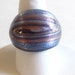 Domed Blue Murano Ring Size 7 Glitter Swirl Vintage - Etsy