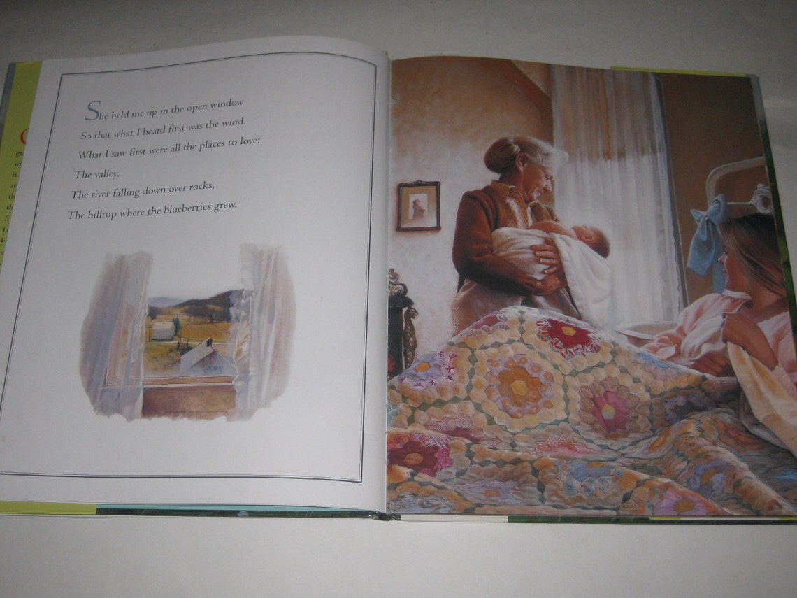 All the Places to Love Patricia Maclachlan HB/DJ 1994 Vintage - Etsy