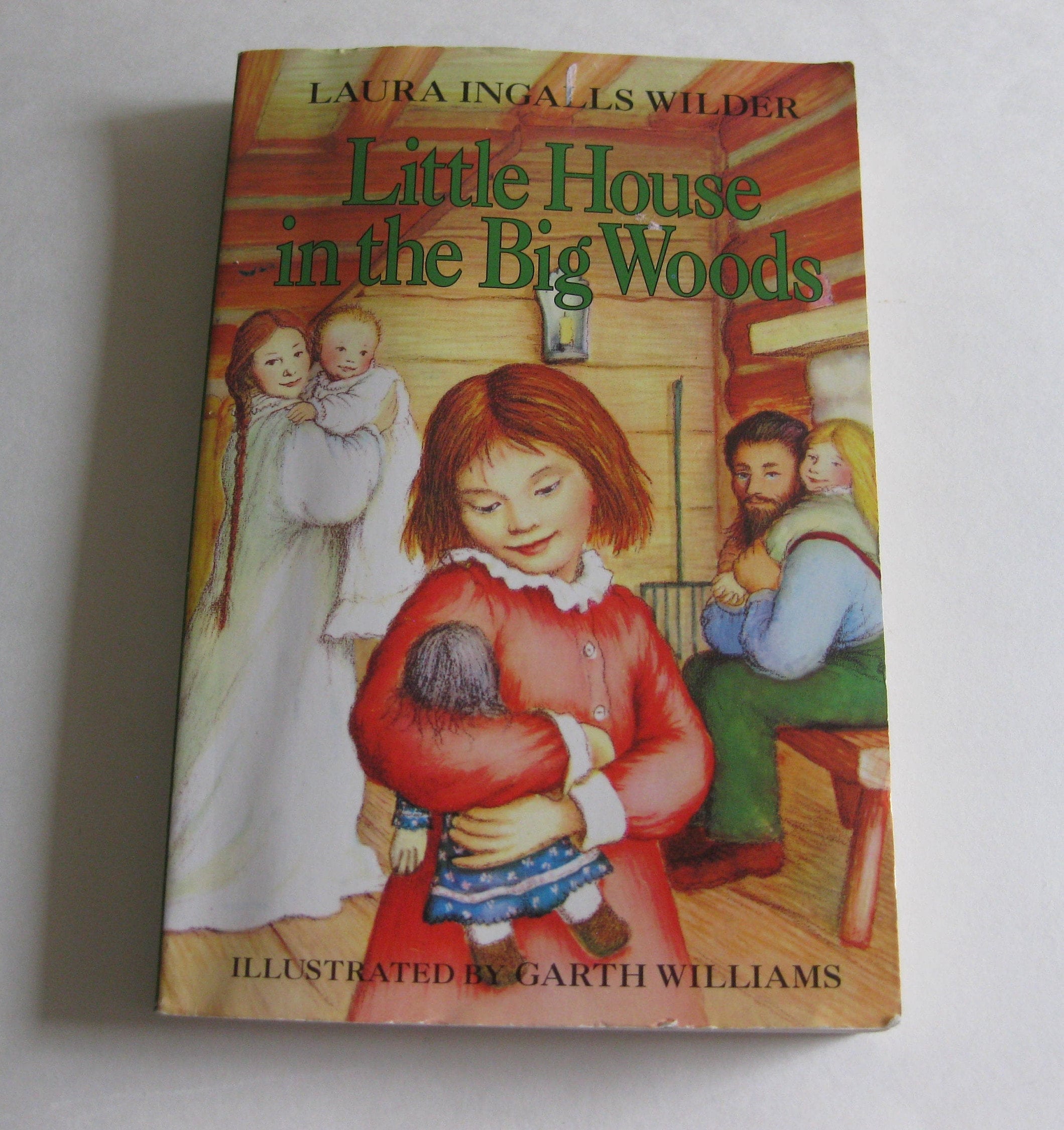 Little House in the Big Woods Laura Ingalls Wilder Paperback - Etsy