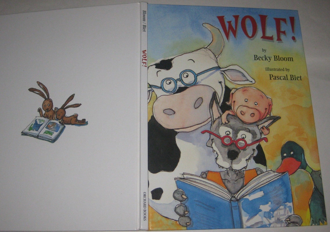 Wolf Becky Bloom 1999 Hard Copy HB Kid's Storybook | Etsy