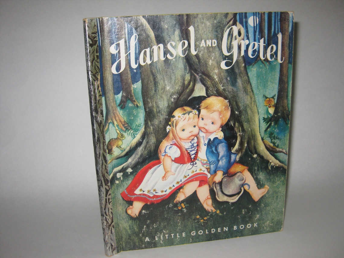 Hansel and Gretel Little Golden Book 1954 A Vintage - Etsy