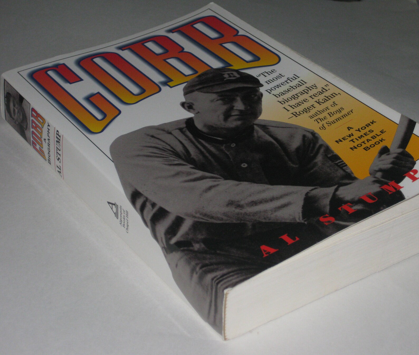 Cobb by Al Stump Baseball Biography 1996 Paperback Vintage - Etsy