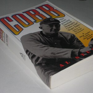 Cobb by Al Stump Baseball Biography 1996 Paperback Vintage - Etsy
