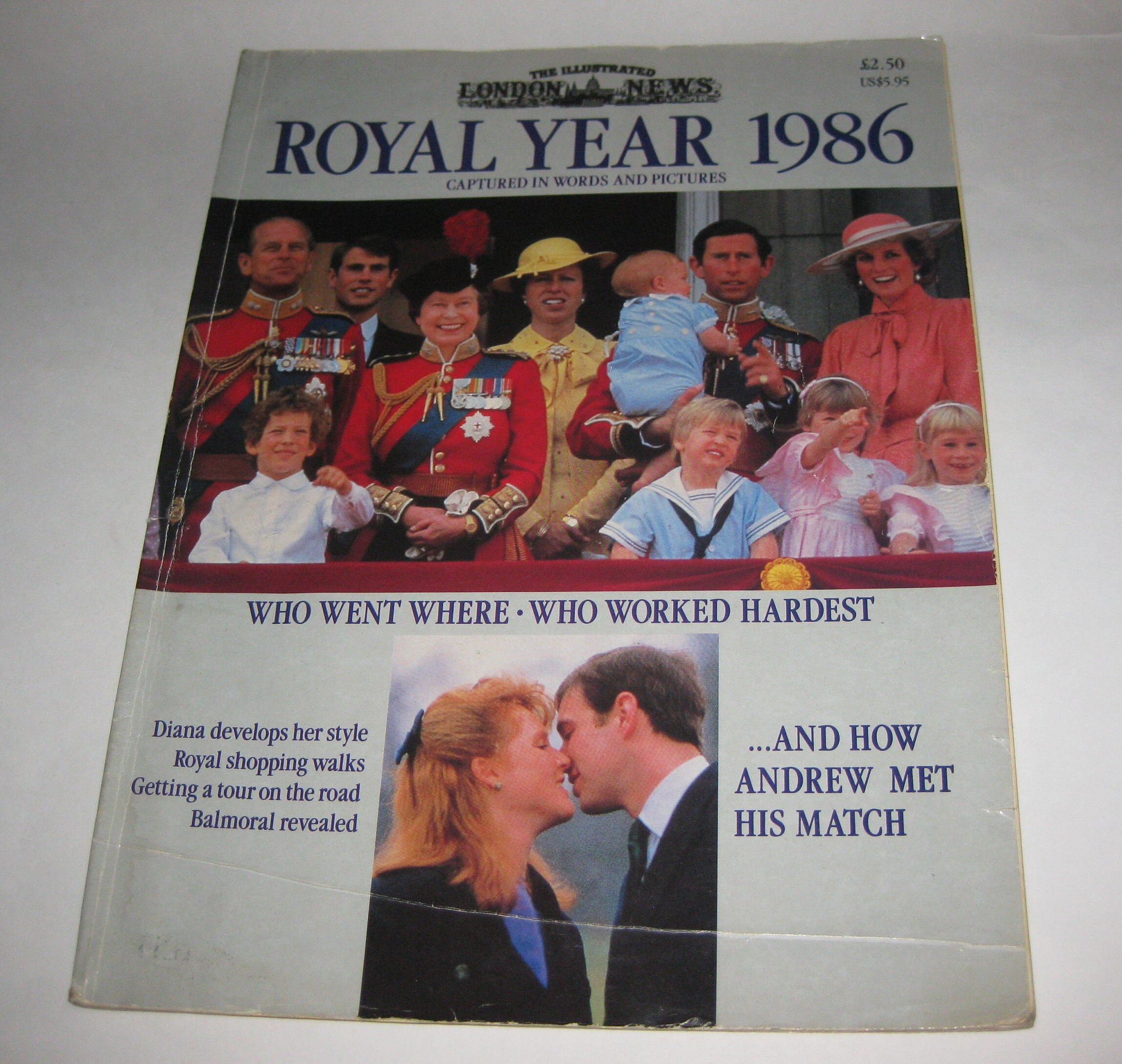 London News Illustrated 1986 Magazine Royalty Vintage - Etsy