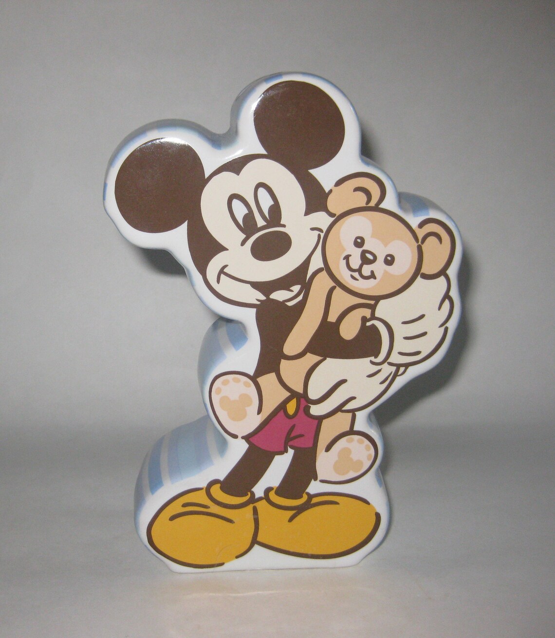 Mickey Mouse Disney Bank Coin Ceramic Vintage - Etsy