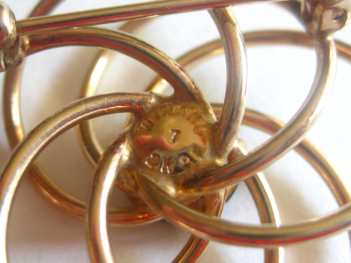 Winard Brooch 12k Gold Filled Vintage - Etsy