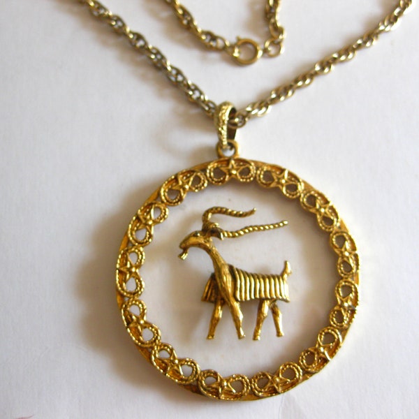 Ram Pendant - Etsy