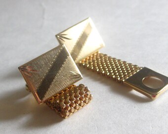 Mesh Wrap Cufflinks | Etsy