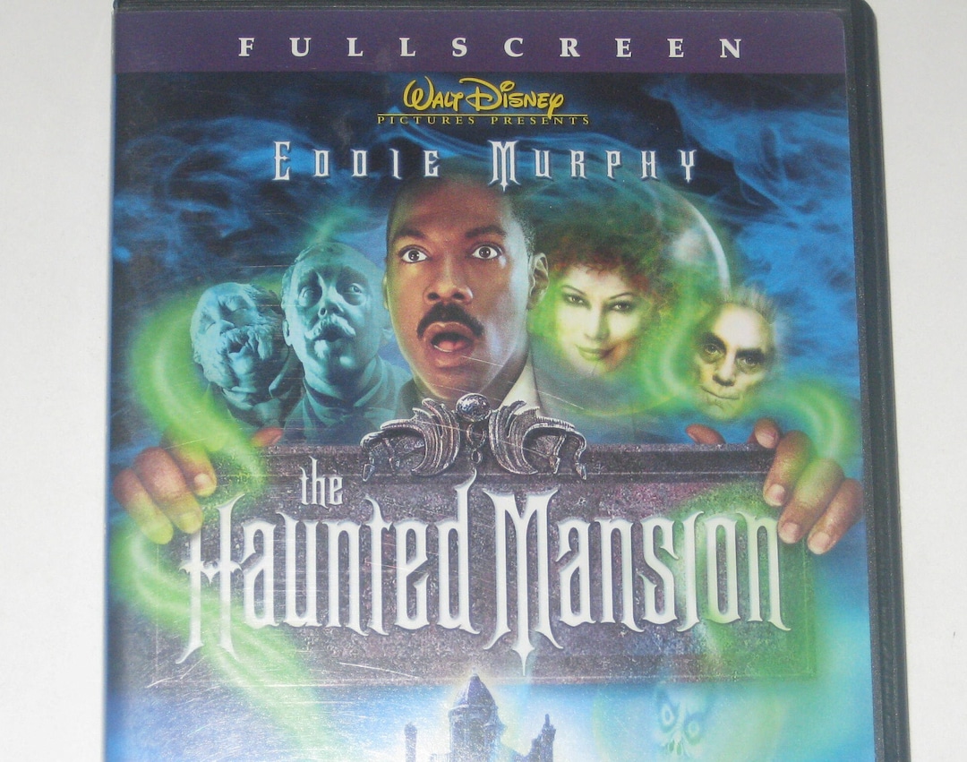 Haunted Mansion DVD Eddie Murphy Walt Disney Vintage - Etsy