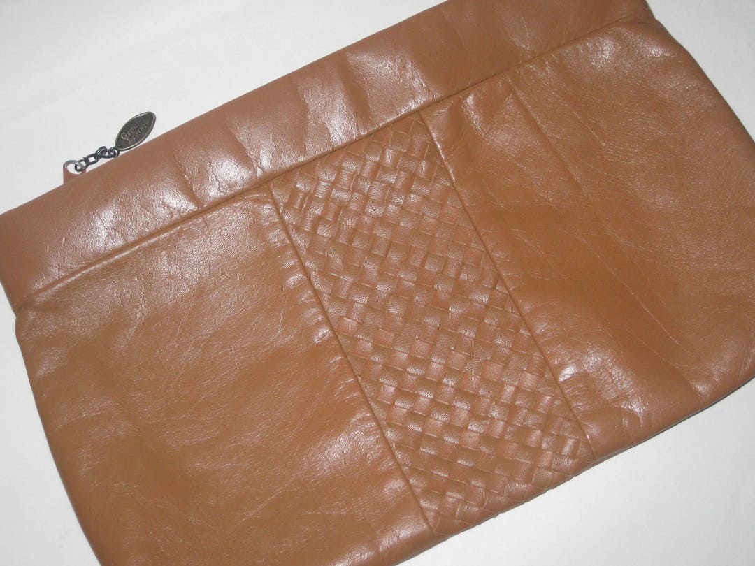 Brown Clutch Purse Large New Fashion Collection Beige Light Brown ...