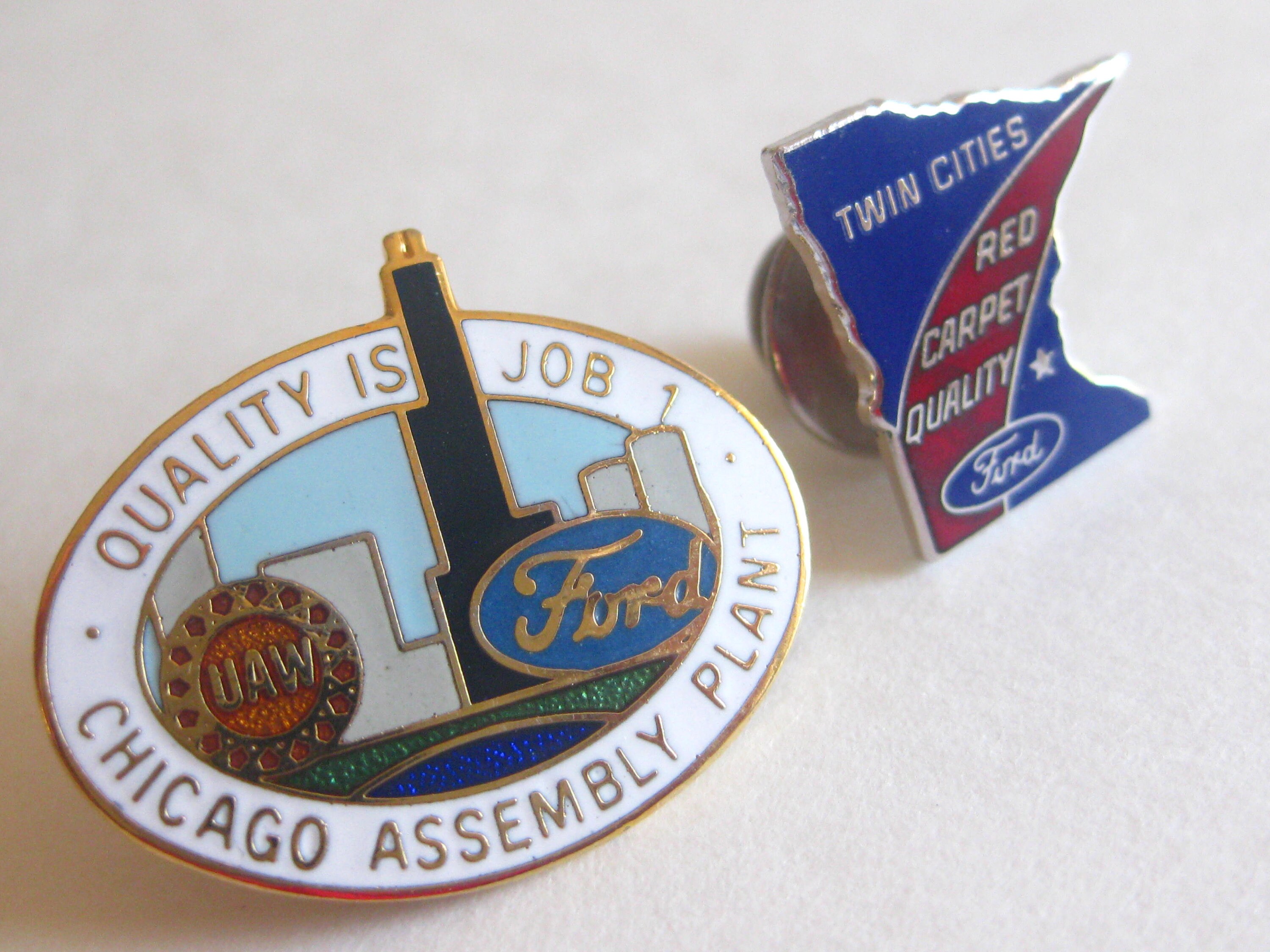 Ford Pin Tack Lot Chicago Assembly Plant Twin Cities Sterling - Etsy
