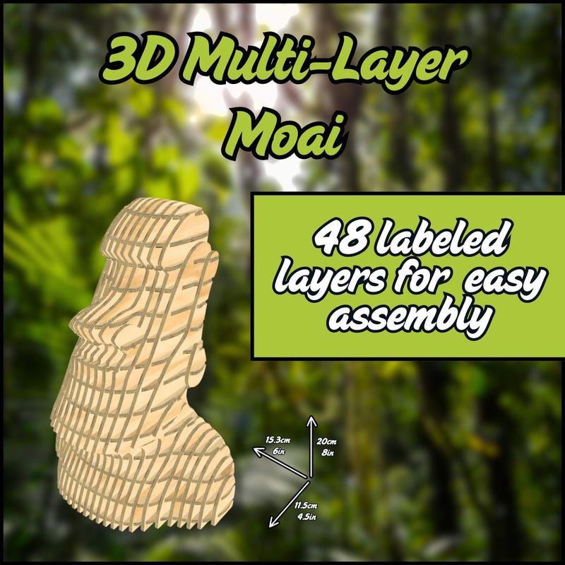 Moai Papercraft - Etsy