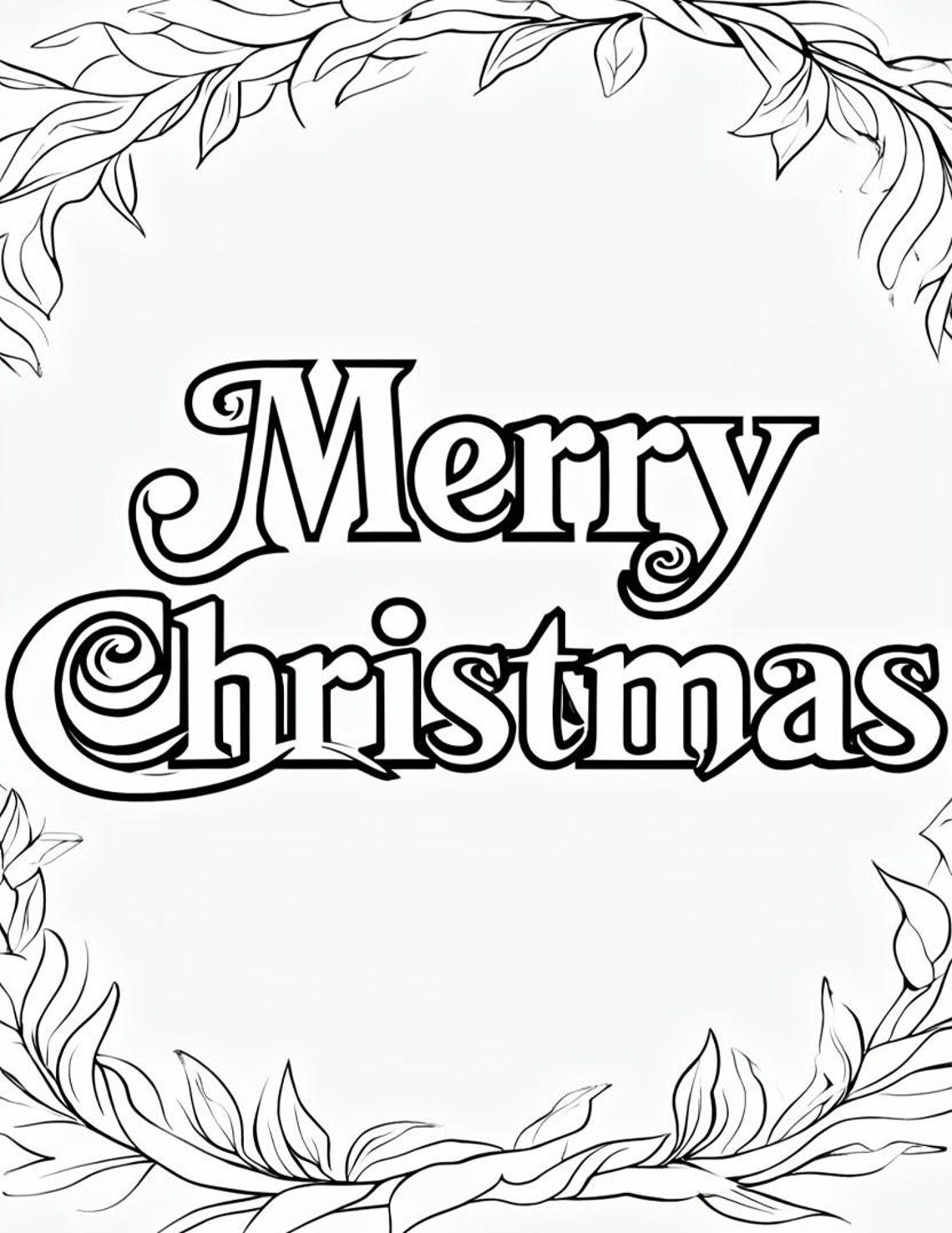 Christmas Coloring Pages for Kids & Adults | Holiday Printable Designs ...
