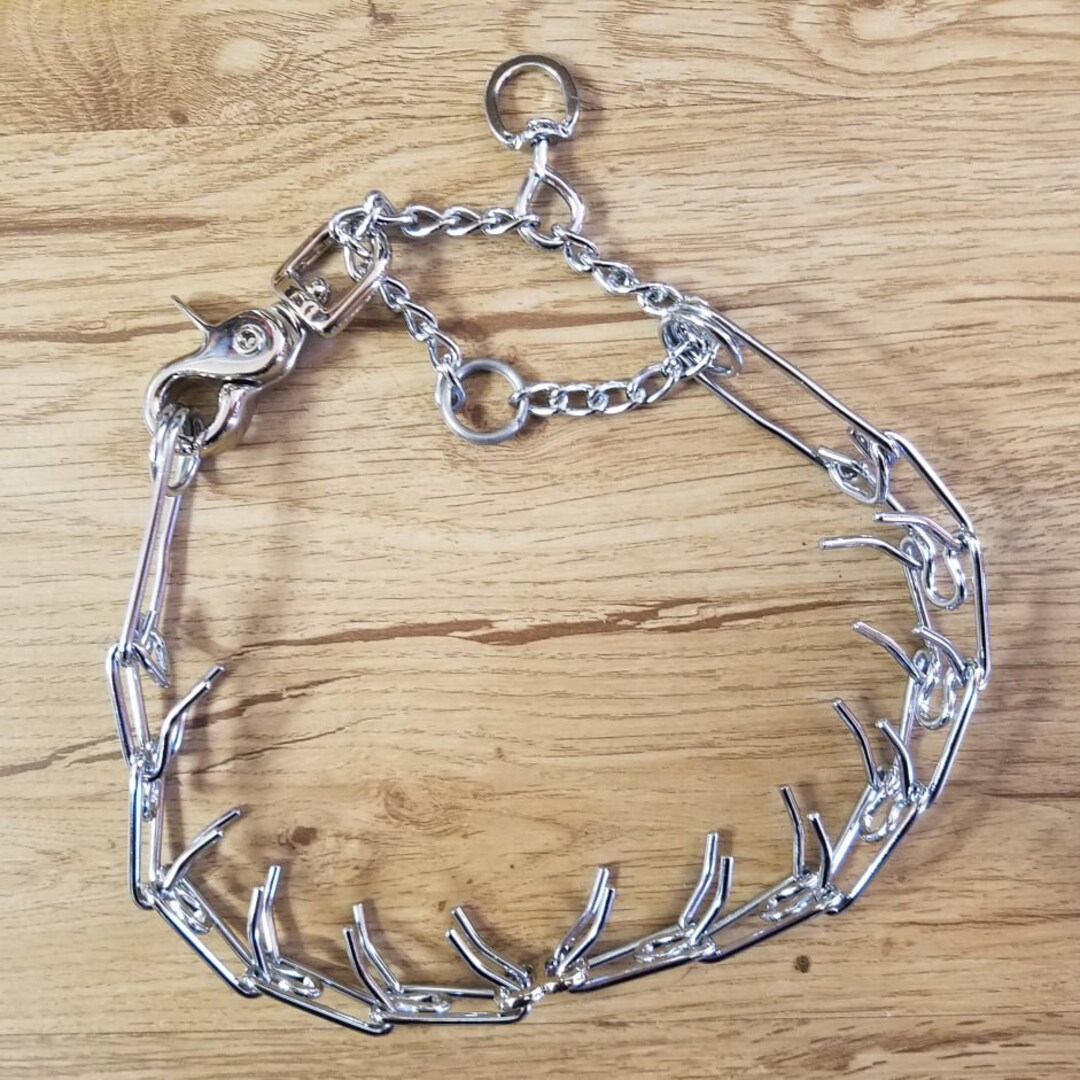 Easy Snap Prong Collar Small (2.25 Mm) Prongs 10" to 21" Necks WITHOUT ...