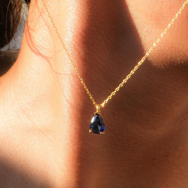 Raindrop Necklace Set - Etsy