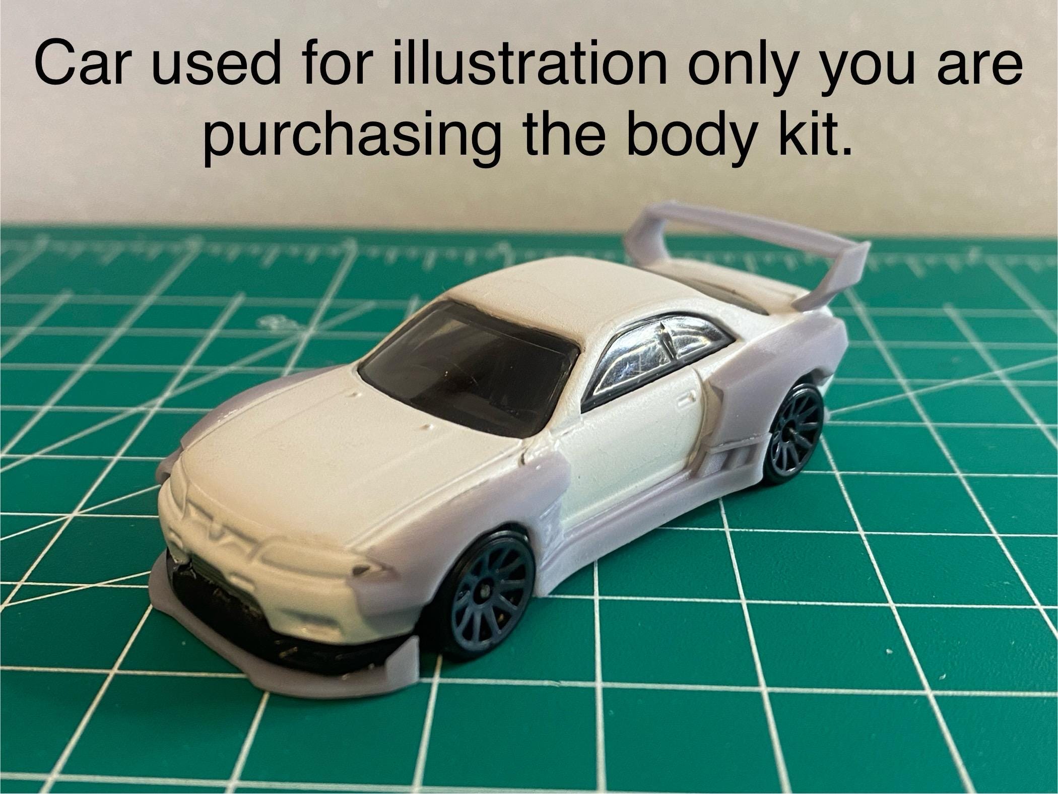 1/64 Scale Wide Body Kit for Hotwheels Nissan Skyline R33 Hotwheels ...