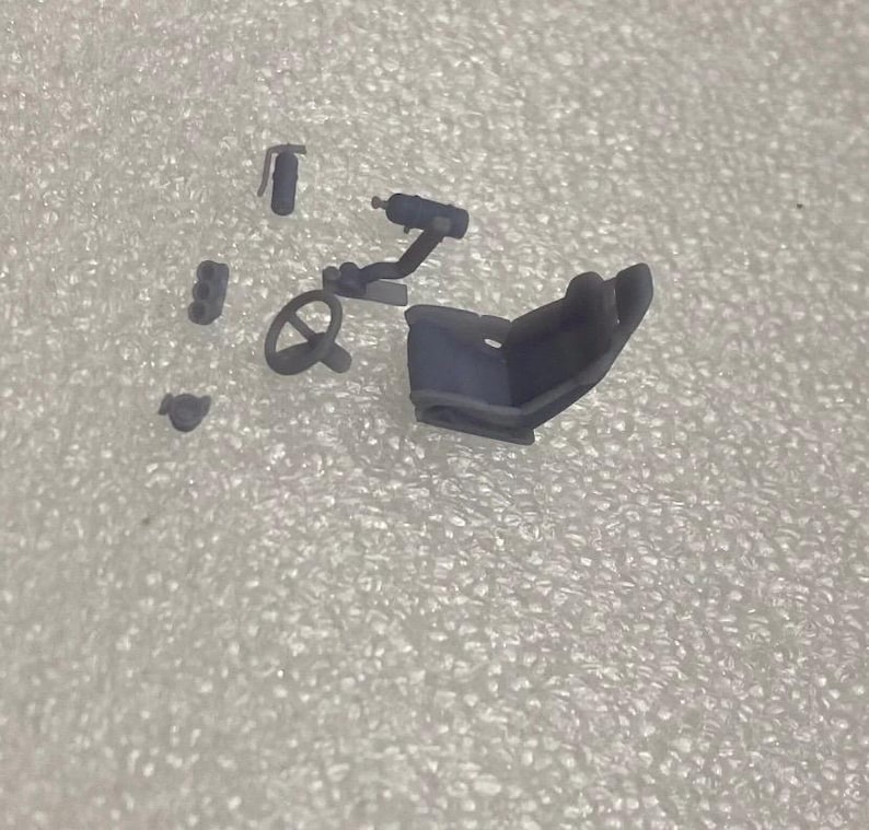 1/64 Scale Interior Parts Kit for Diecast Hotwheels Custom Build - Etsy