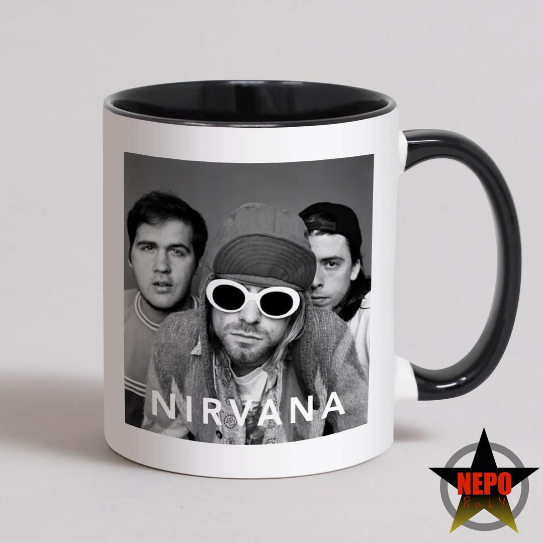 Nirvana Mug, Best Nirvana Birthday Card, Best Nirvana Fan Gift Set ...