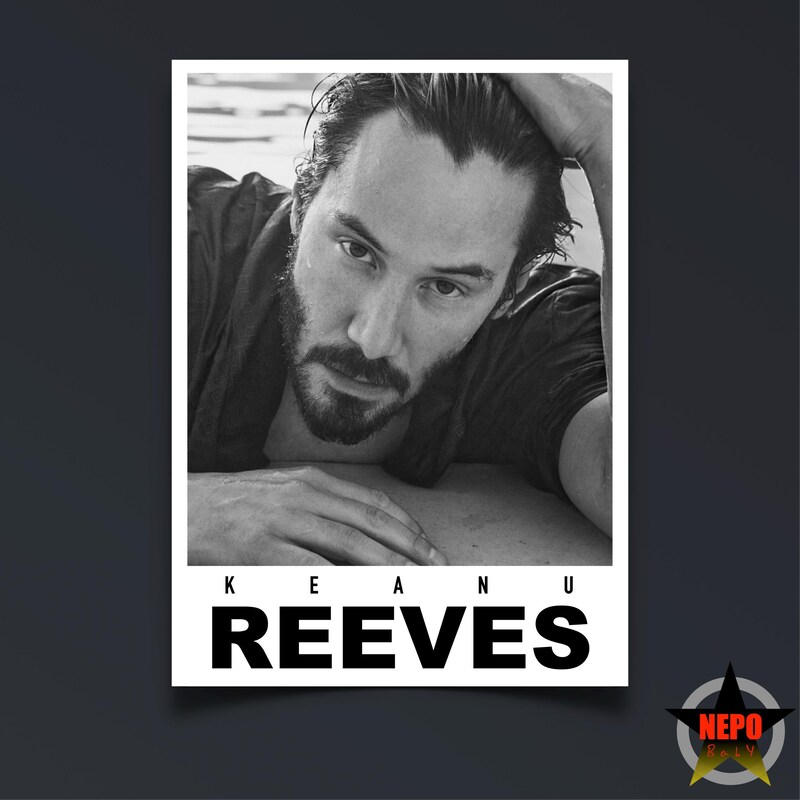 Keanu Reeves Poster - Etsy