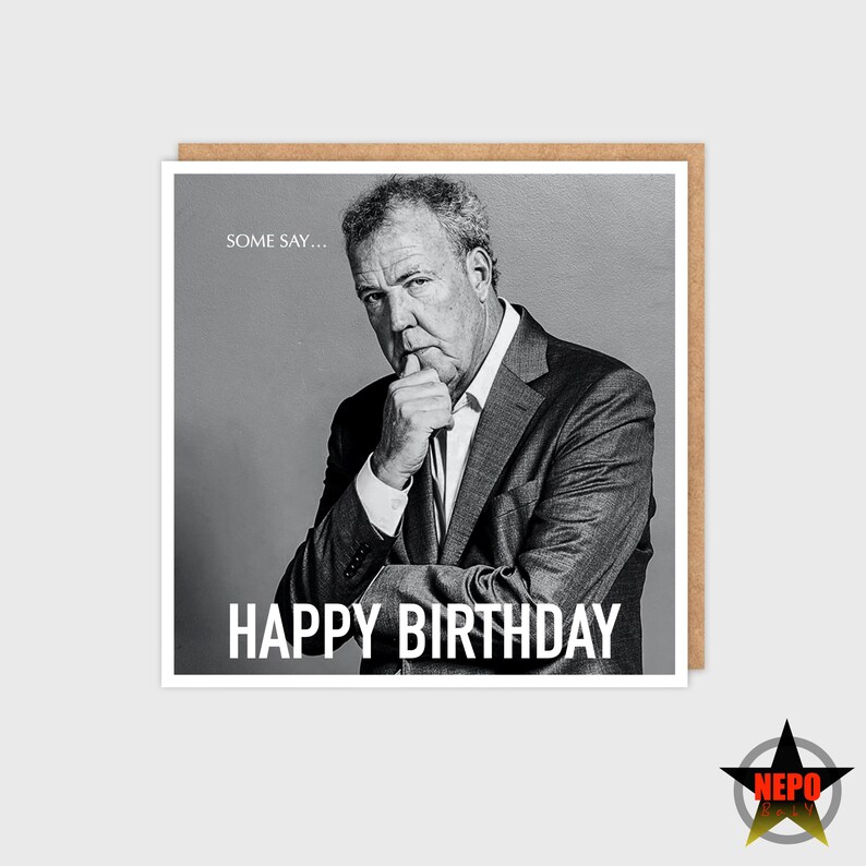 Funny Jeremy Clarkson Birthday Card, Best Jeremy Clarkson Mug ...