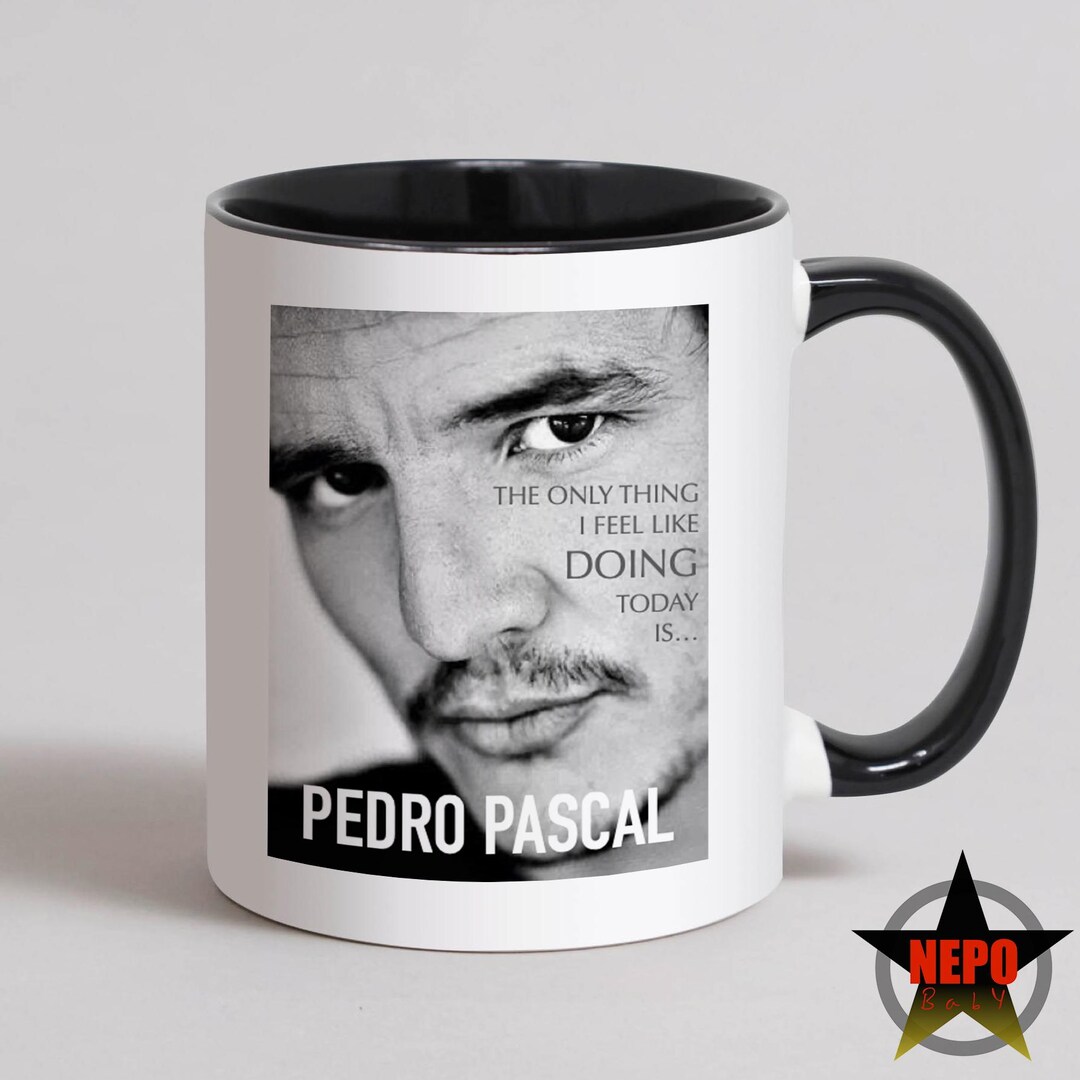 Pedro Pascal Mug, Pedro Pascal Birthday Card, Gift Set, Tea or Coffee ...