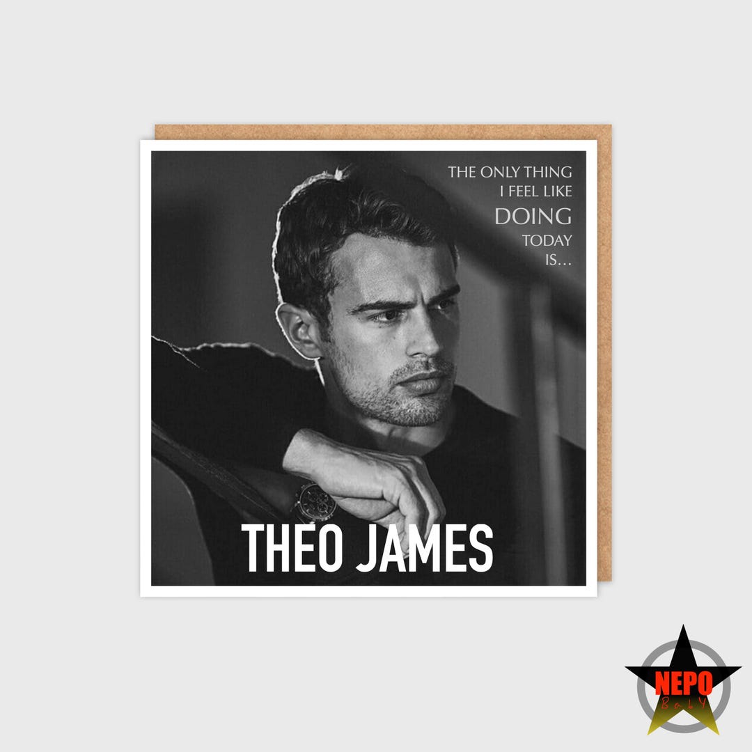 Theo James Birthday Card, Theo James Mug, Tea Coffee Cup, Gift Set the ...