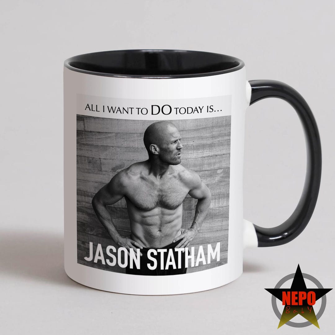 Jason Statham Mug, Jason Statham Birthday Card, Best Jason Statham Gift ...