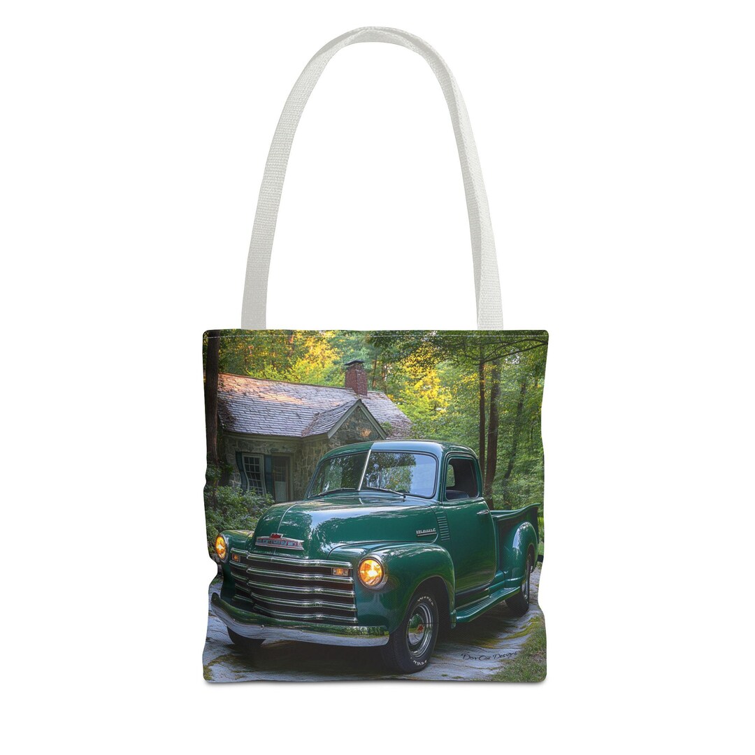 Green Pickup Tote Bag (AOP) - Etsy