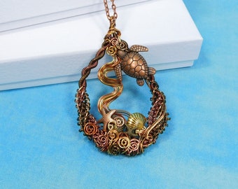 Wire Wrapped Sea Turtle | Etsy
