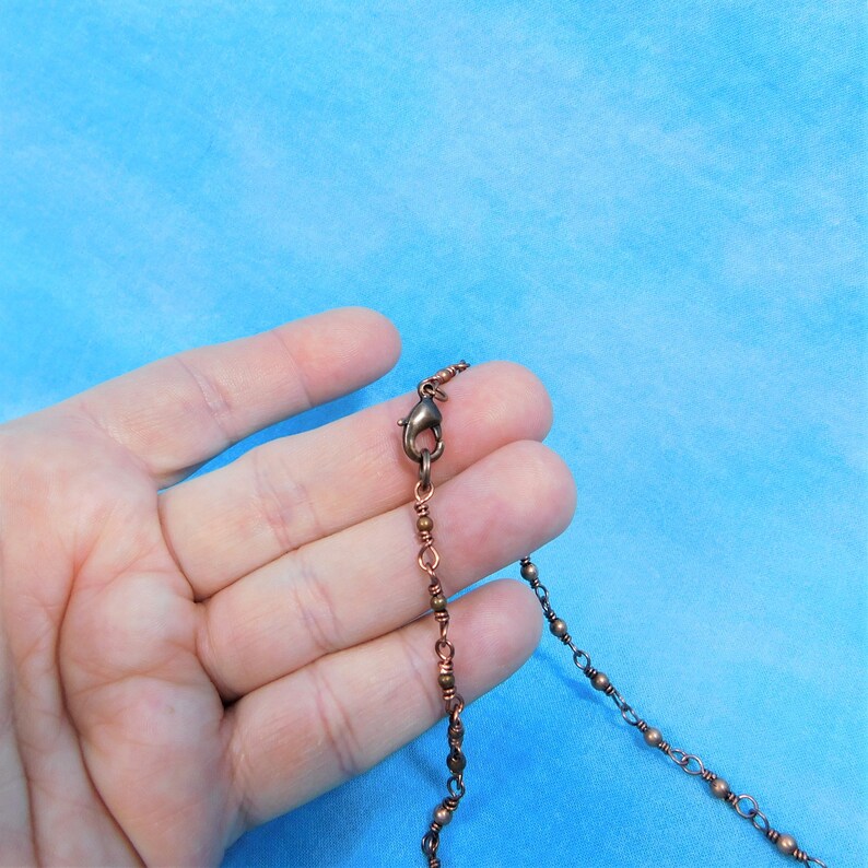 Artistic Copper Wire Wrapped Bib Necklace Artisan Crafted - Etsy