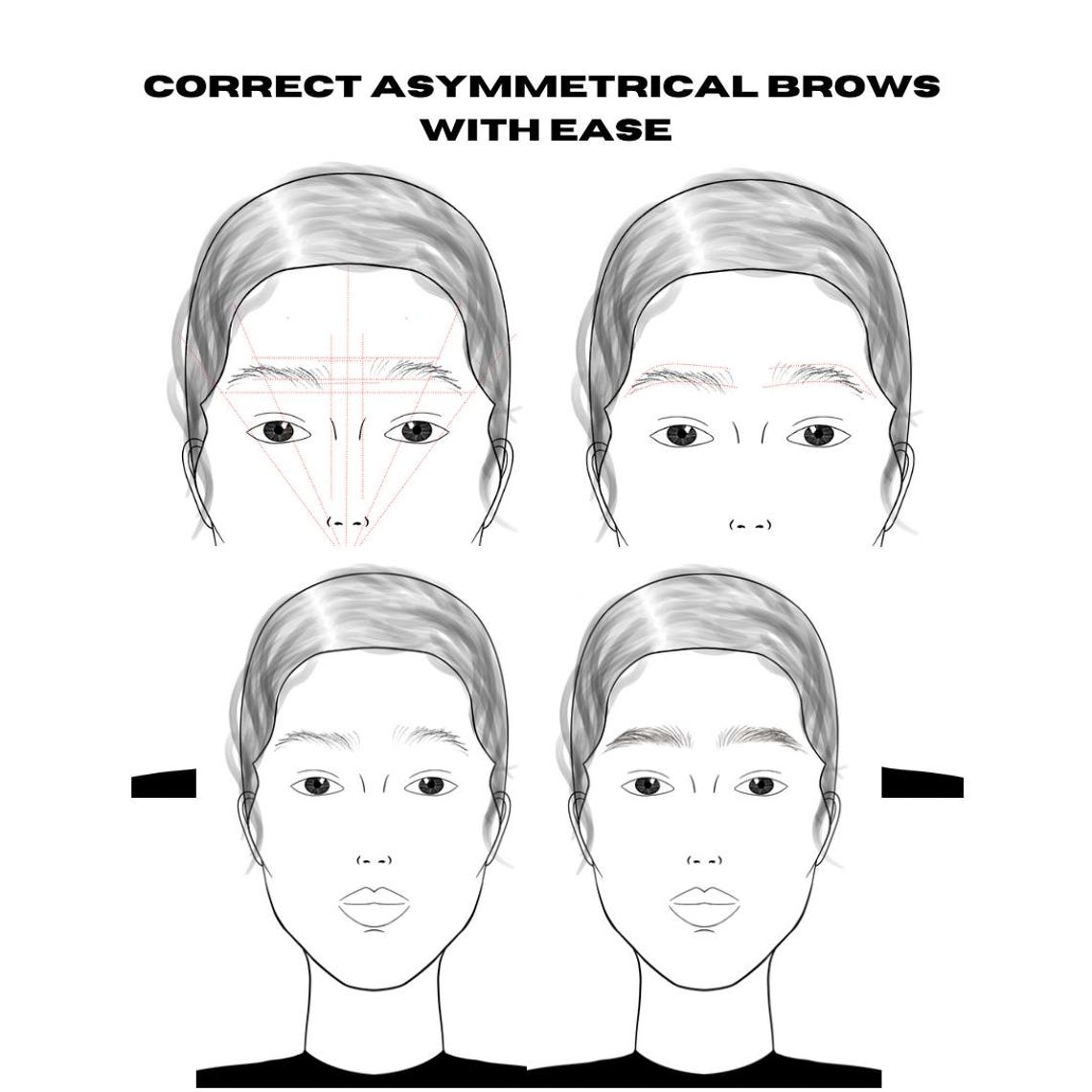 Procreate Face Charts: PMU Brow Mapping Practice (digital Download PDF ...