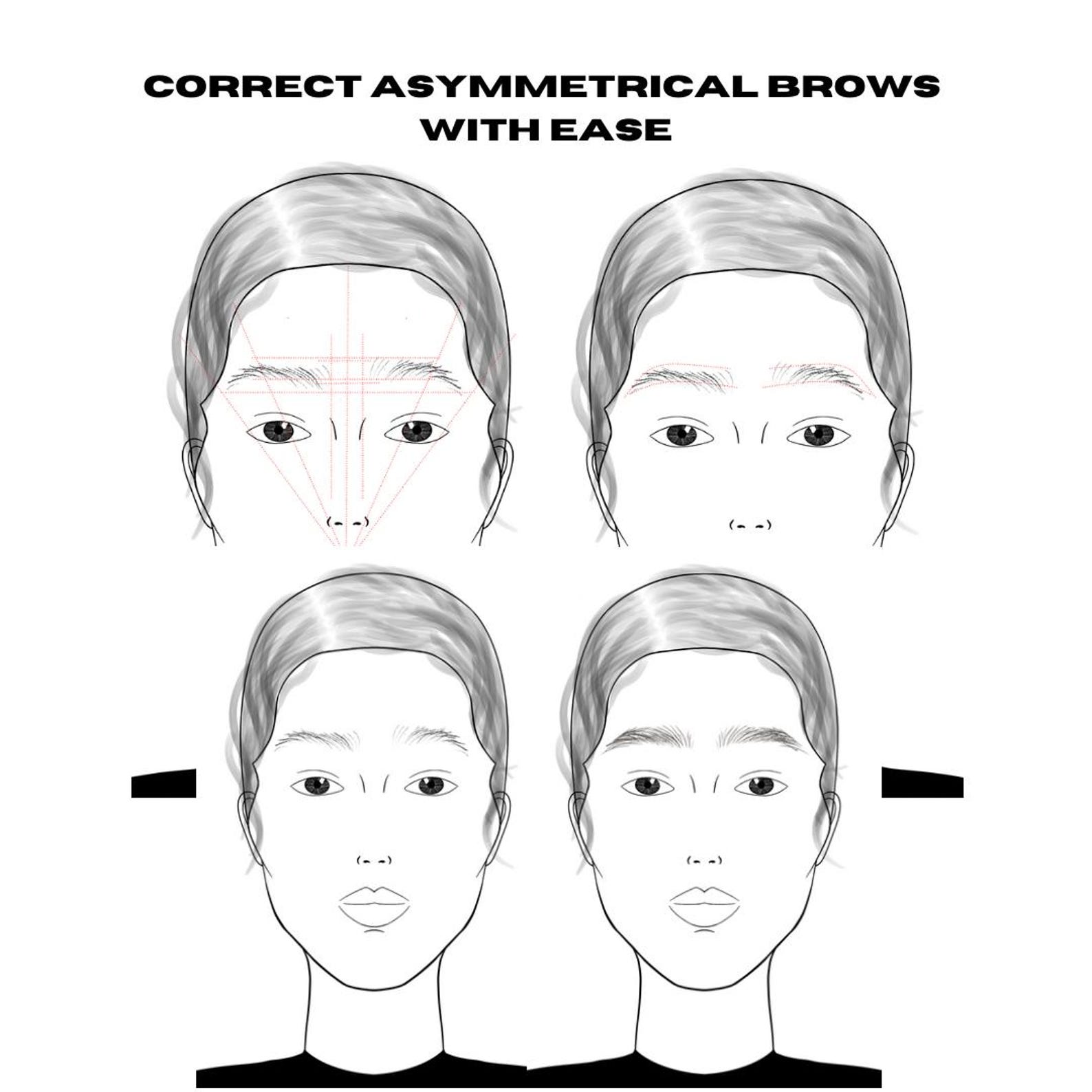 Procreate Face Charts: PMU Brow Mapping Practice (digital Download PDF ...