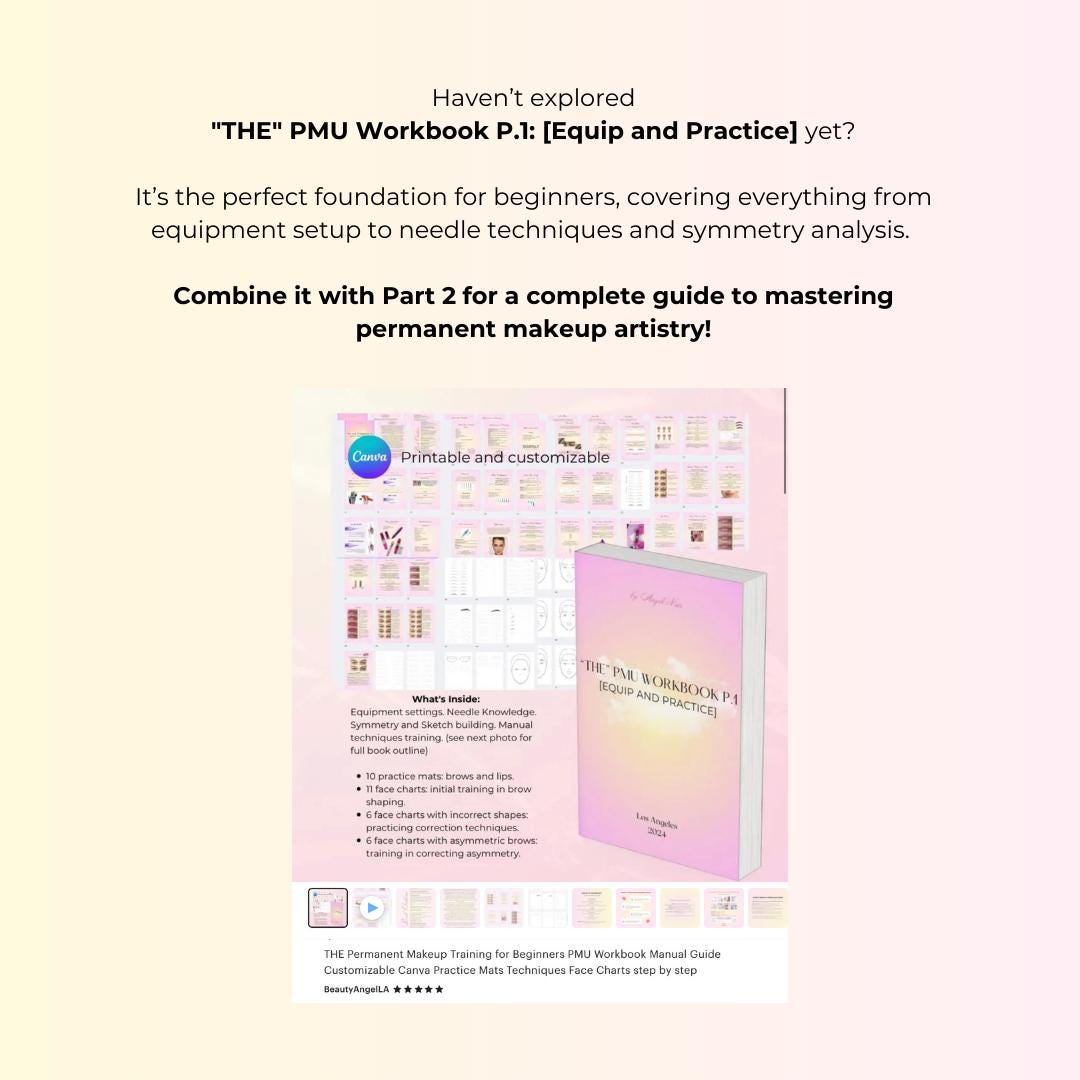 PMU Color Theory and Pigment Selection Permanent Makeup Training Manual Skin Types Guide ...