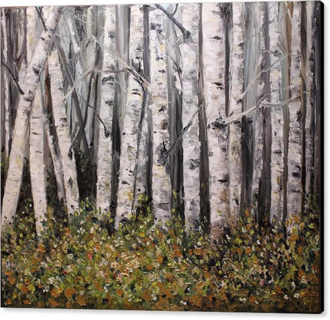 Birch Tree Forest Fine Art Print - Etsy Canada