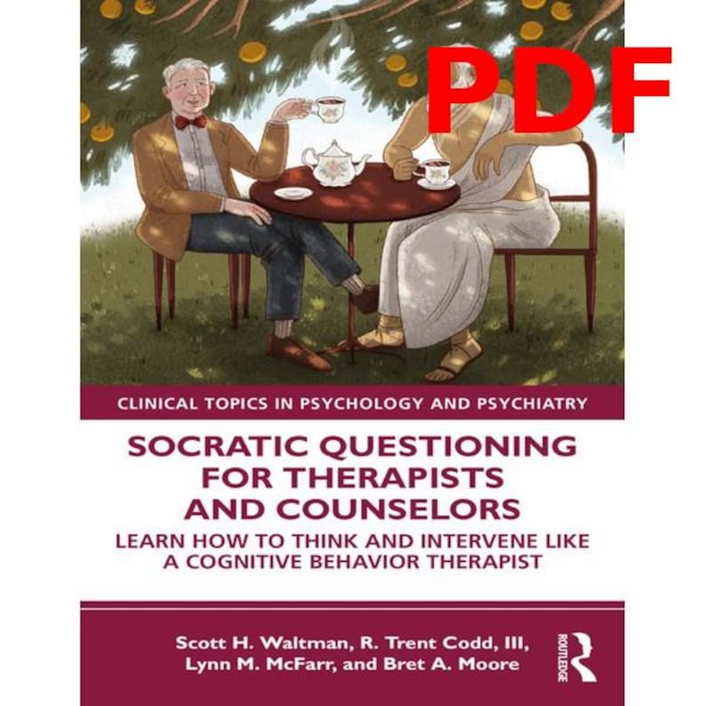 Socratic Questioning for Therapists and Counselors 1st Edition - Etsy