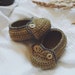 Crochet PATTERN - Two Button Moccasins (english Only) - Etsy