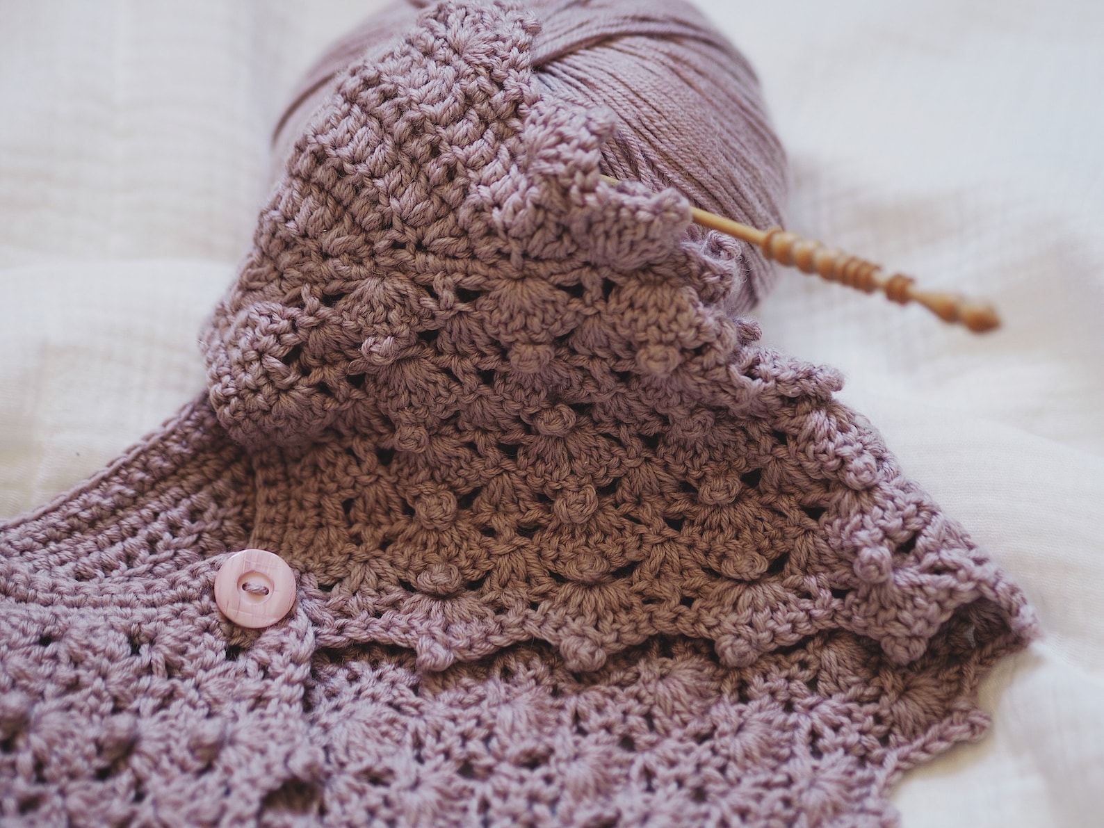 Crochet PATTERN Like a Cloud Shrug Cardigan sizes Baby up to 6 Years ...