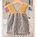 Crochet Dress PATTERN Little Miss Sunshine Dress sizes up to 8 Years ...