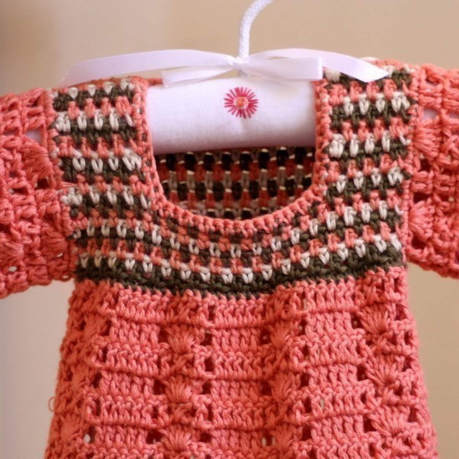 Crochet PATTERN Multi-colored Top baby and Toddler Sizes - Etsy Australia