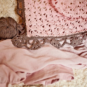 Crochet PATTERN - English Rose Shawl (english Only) - Etsy