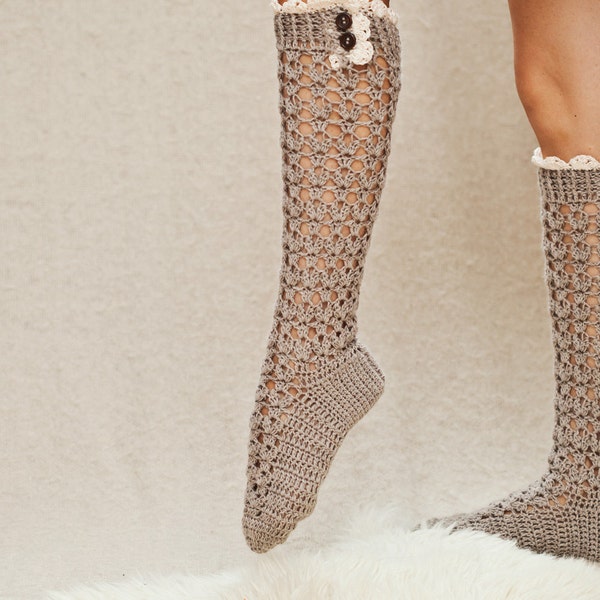 Crochet Boot Socks - Etsy