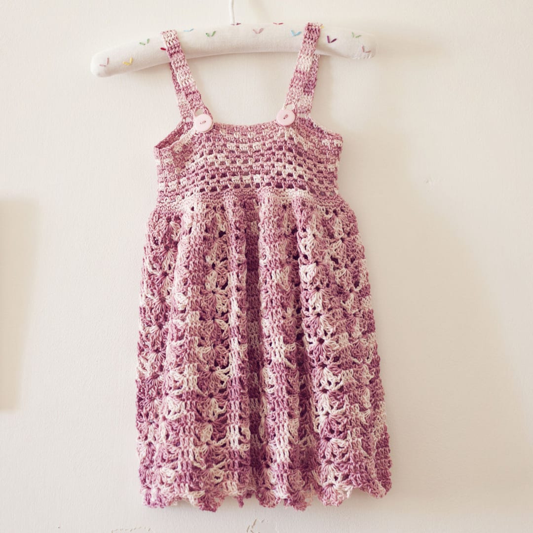 Crochet PATTERN - Sarafan Dress (sizes up to 5 Years) (english Only) - Etsy