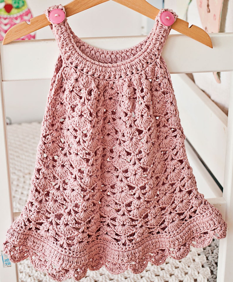 Crochet Dress PATTERN Chantilly Lace Sundress sizes up to | Etsy
