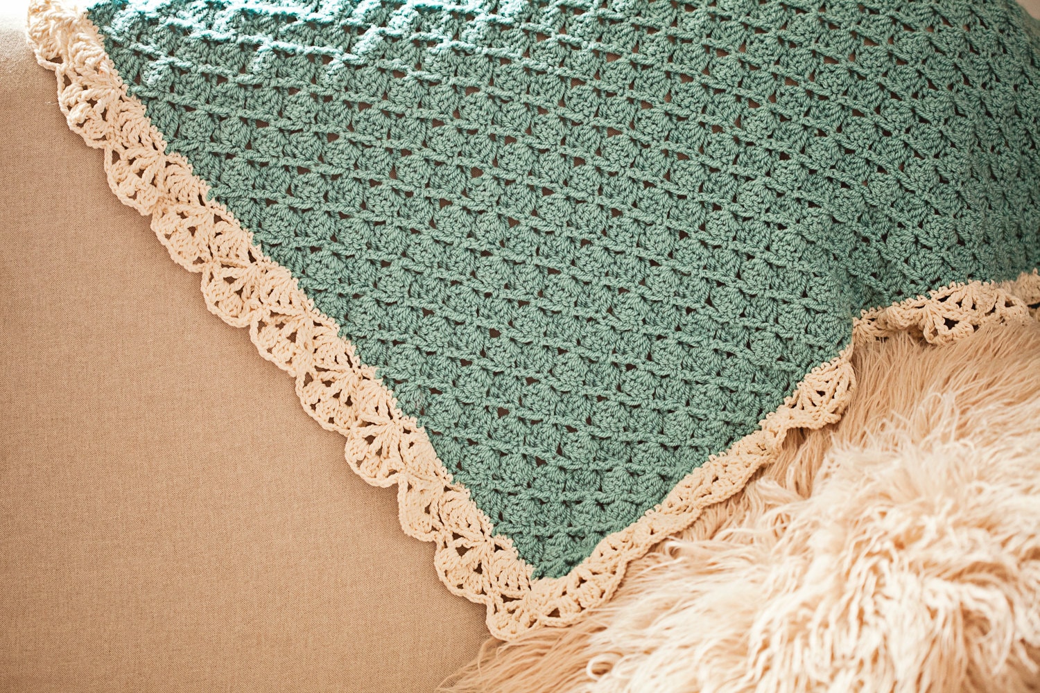 Crochet PATTERN - Seashell Blanket (english Only) - Etsy