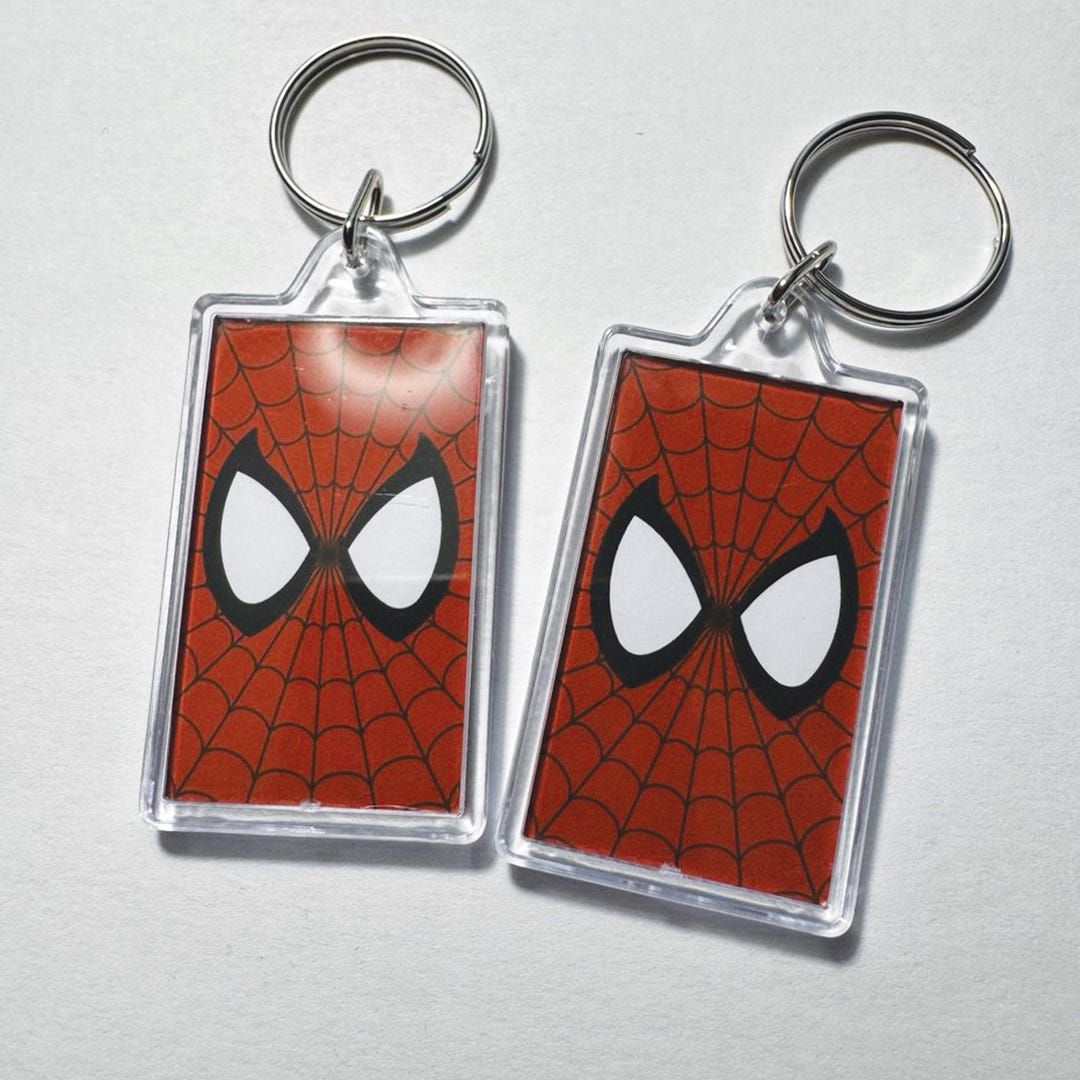 Spider Guy Keychain Set – 2 Pack Funny Matching Keychains | Meme ...