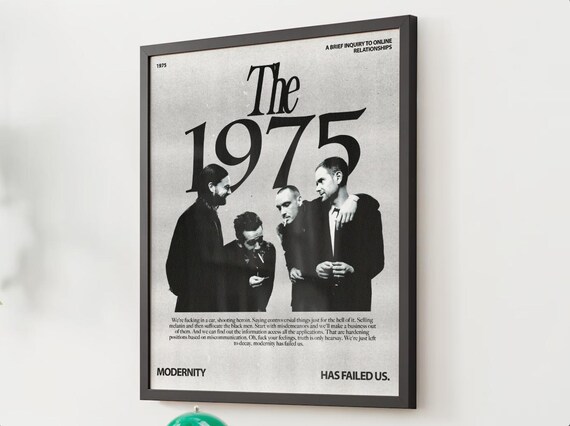 1975 Band Poster
