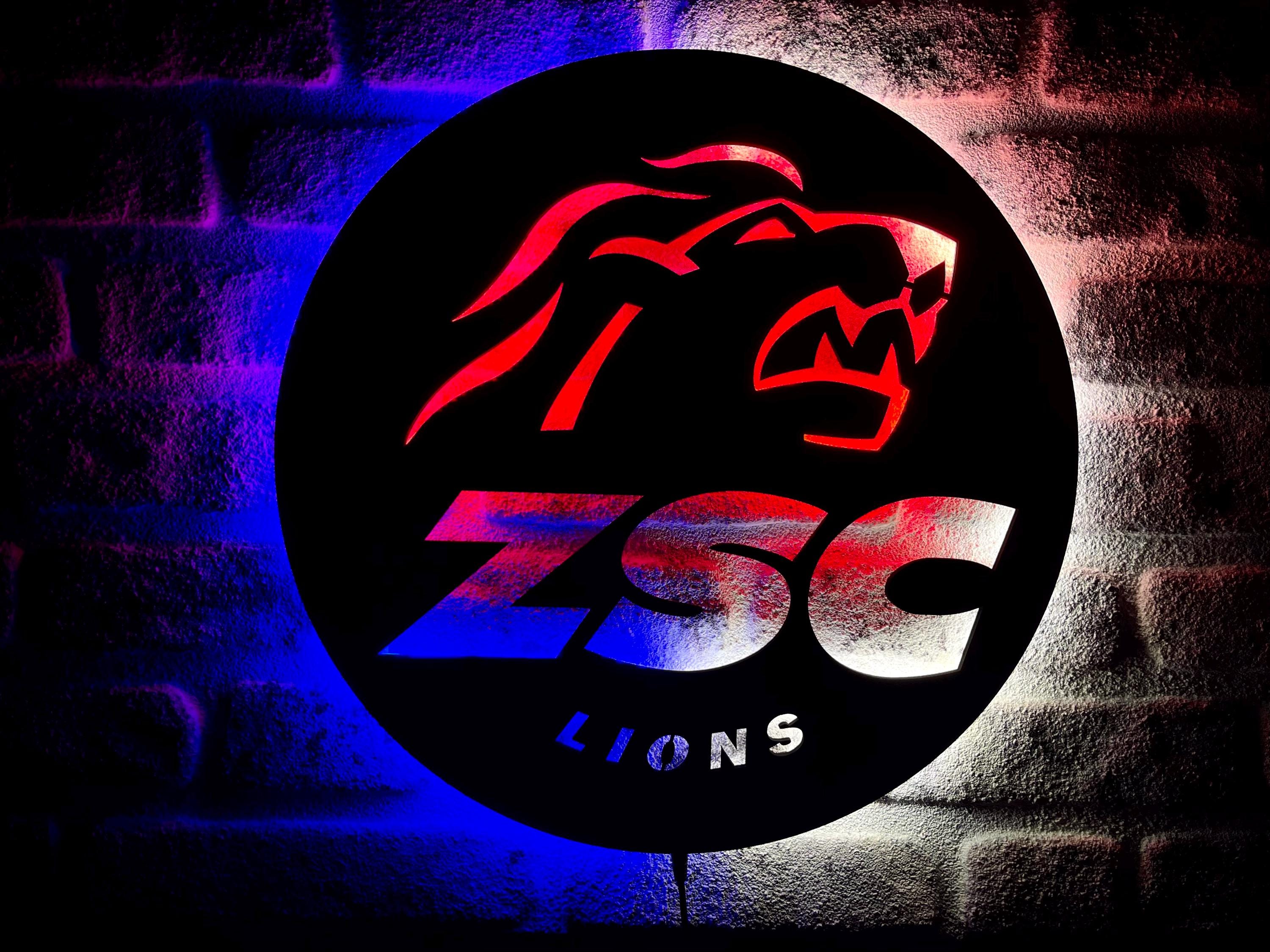 ZSC Lions Led Sign, Neon Sign, Football Team Wall Hangings Sign ...